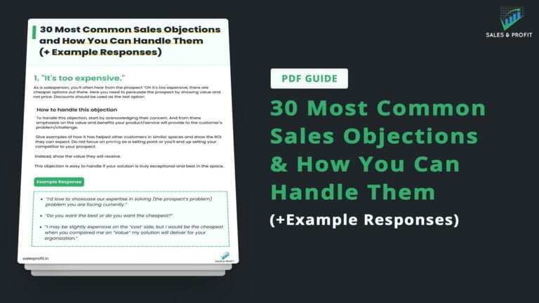 30 Most Common Sales Objections & How You Can Handle Them (+Example ...